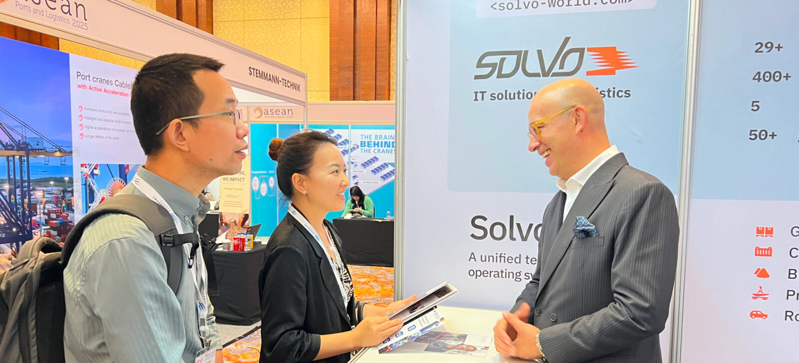 Digital Port Solutions in Focus: Solvo at ASEAN Ports & Logistics 2025 ...